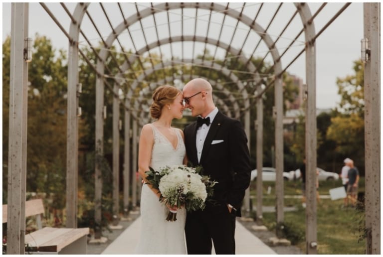 Loring Social | White Blooms and Greenery | Megan and Brok