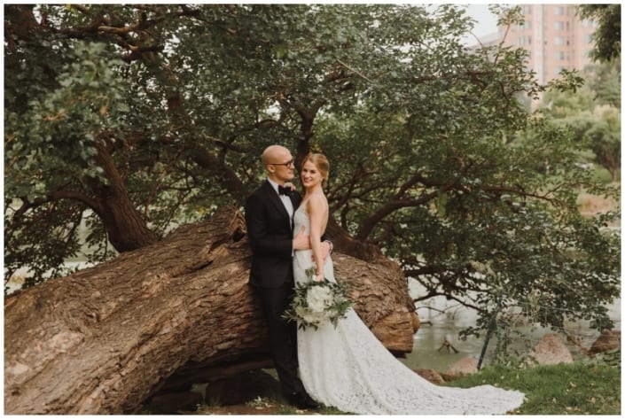 Loring Social | White Blooms and Greenery | Megan and Brok