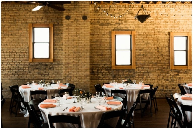 Day Block Event Center, Lizz + Nate, Artemisia Studios, fall floral